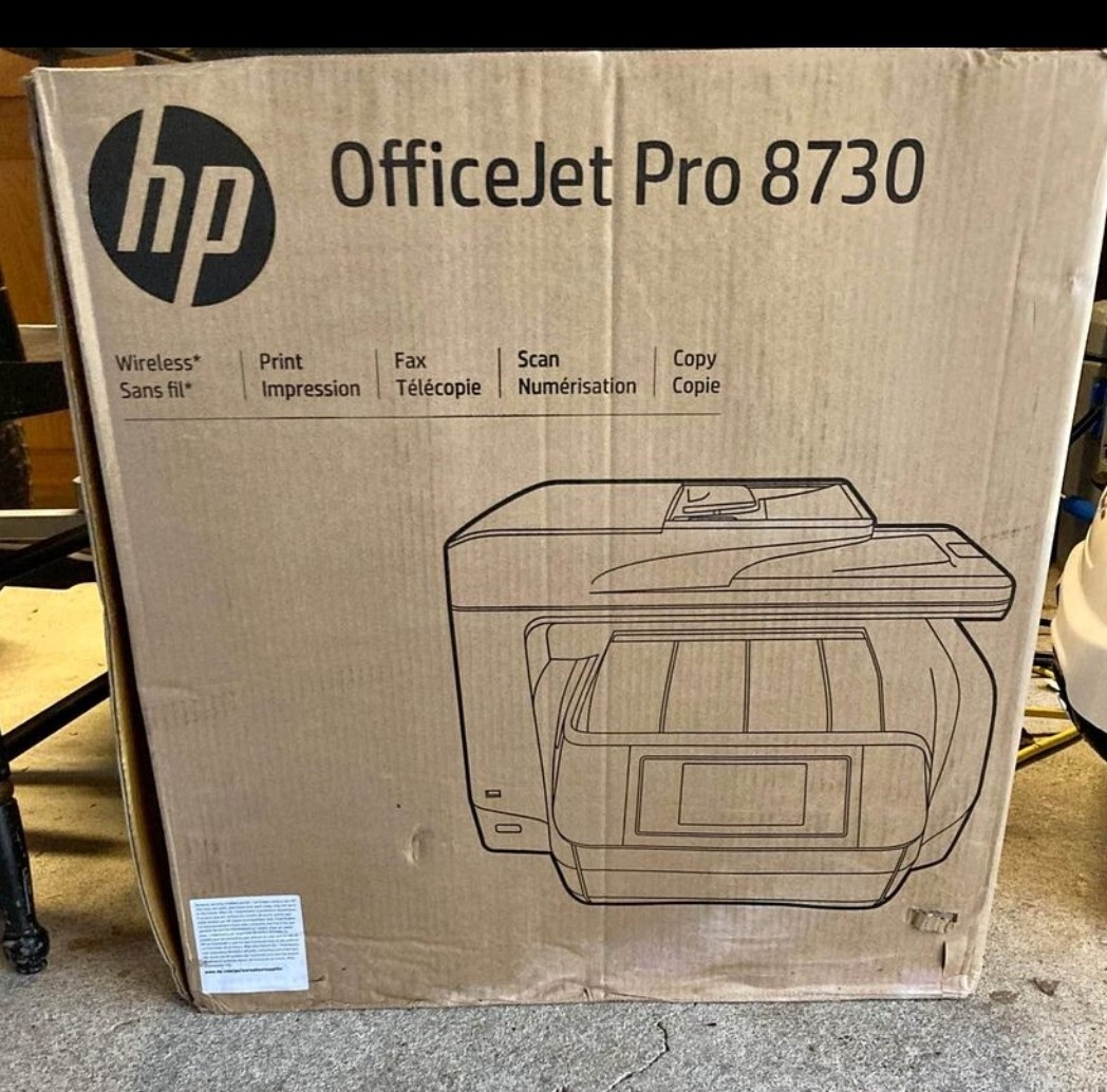 HP OfficeJet Pro 8730 All-in-One Printer (‎D9L20A#B1H) for sale online ...
