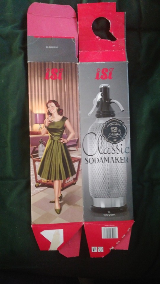 TWO - isi Classic SodaMakers-1 liter each-MAKE YOUR OWN CARBONATED ...