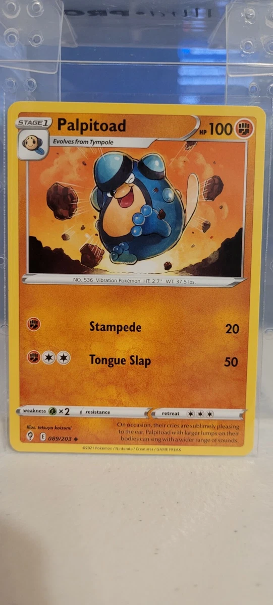 Palpitoad Evolution Chart