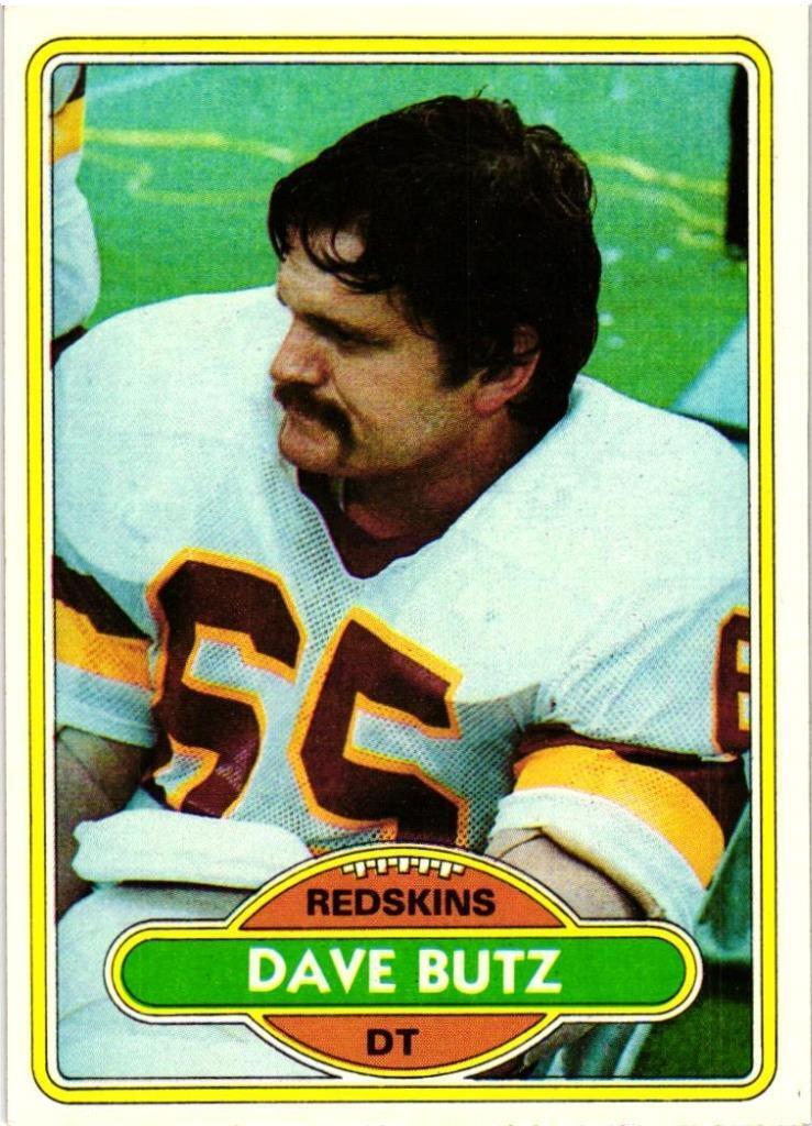 DAVE BUTZ 1980 Topps Football # 499 FREE SHIPPING B11R4S4P4 | eBay