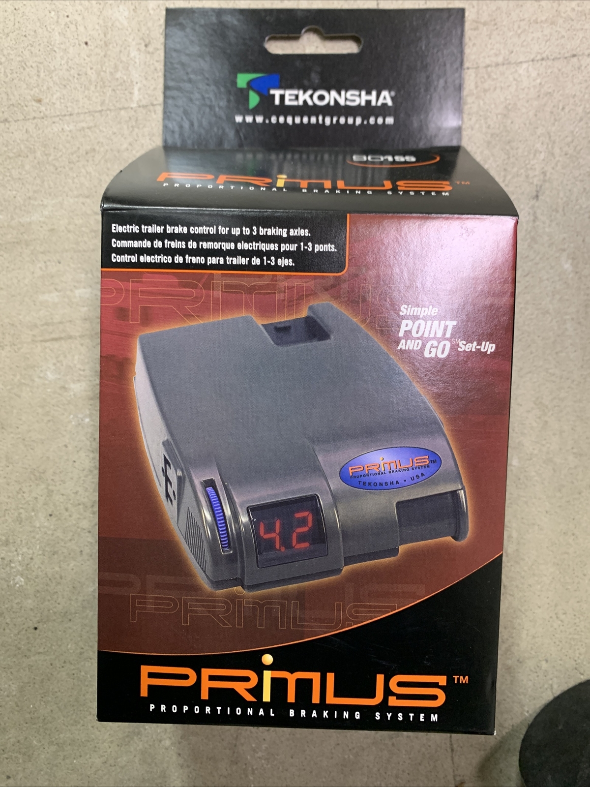 Tekonsha Primus Trailer Brake Controller 90155 Priority for sale online ...