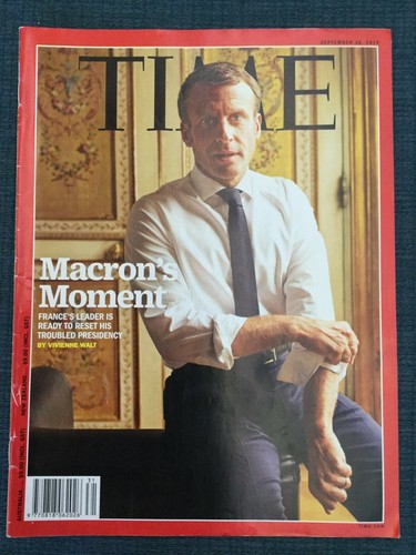 TIME Magazine • Macron’s Moment • September 30, 2019 | eBay