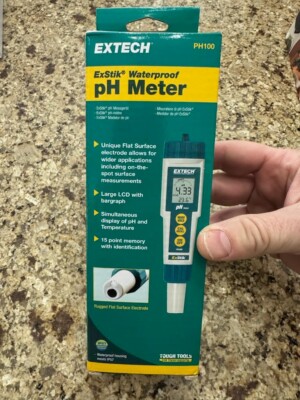 Extech PH110: Waterproof ExStik pH Meter | eBay