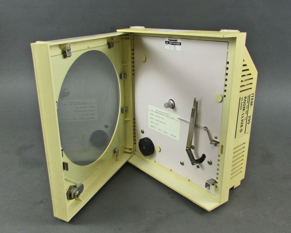 8" Honeywell 31061221-001 Temperature& Humidity Chart Recorder 1571T | eBay