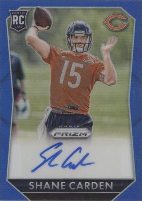 2015 Panini Prizm - Rookie Signatures Shane Carden #RS-SC Blue Prizm ...