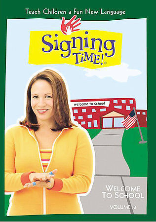 Signing Time Vol. 13 - Welcome to School (DVD, 2004) for sale online | eBay