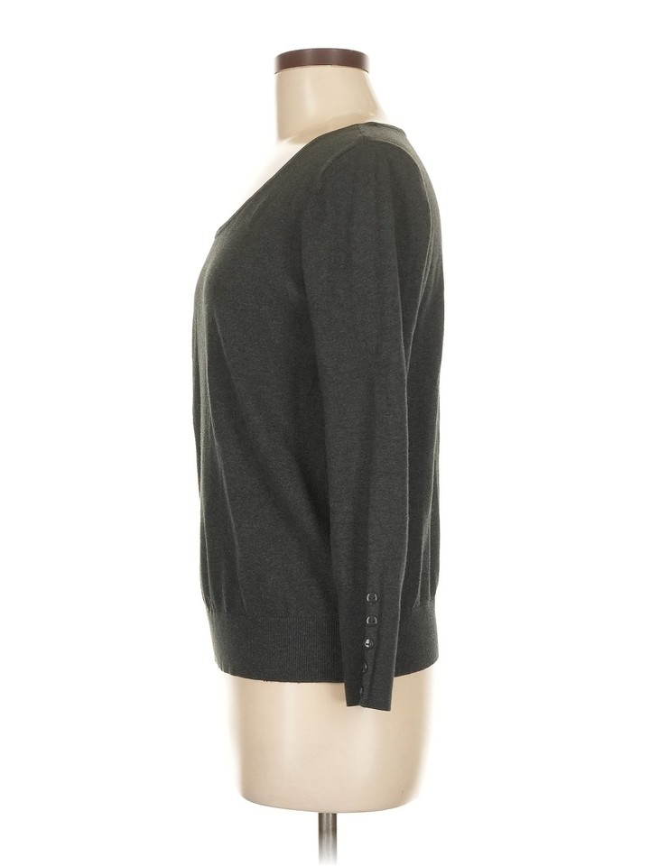 Ann Taylor LOFT Outlet Women Gray Pullover Sweater M | eBay