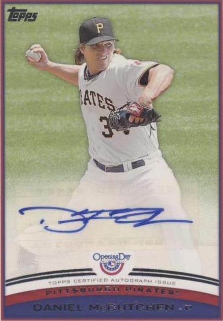 2012 Topps Opening Day - Autographs Daniel McCutchen #ODA-DM (AU) for ...