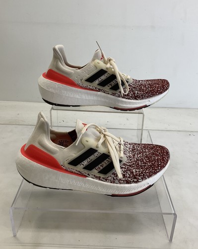 Adidas UltraBoost Light Chalk Bright Red Gradient Running Shoes 10.5 | eBay