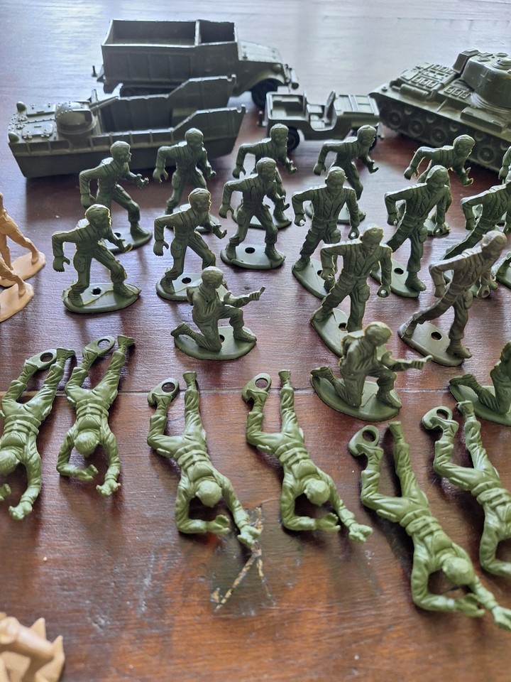 Vintage MPC & MARX Army Soldiers And Vehicles | eBay