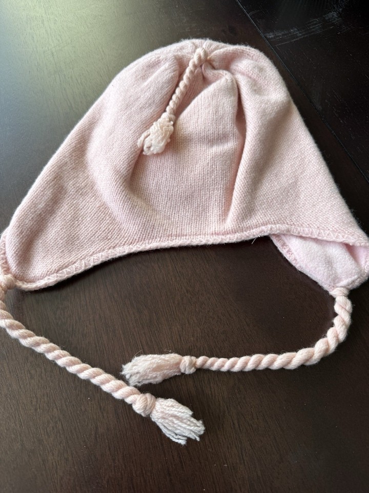 ARRI Light Pink Beanie With Tassle & ARRI Plum Logo | eBay