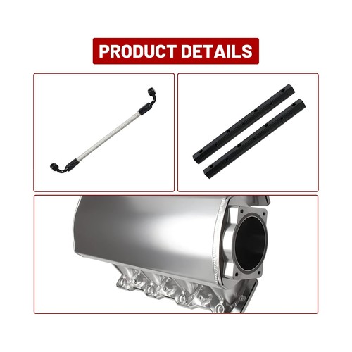 LS Engine Intake Manifold, Cathedral Port Design - Fits 4.8 5.3 5.7 6 ...
