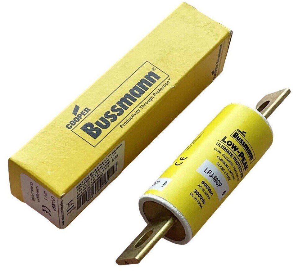 Eaton Bussmann LPJ-80SP AC/DC 80A Electrical Fuse 51712627528| eBay
