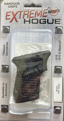 Hogue Piranha G10 Grip -Solid Black for Beretta 3032 Tomcat & 21A ...