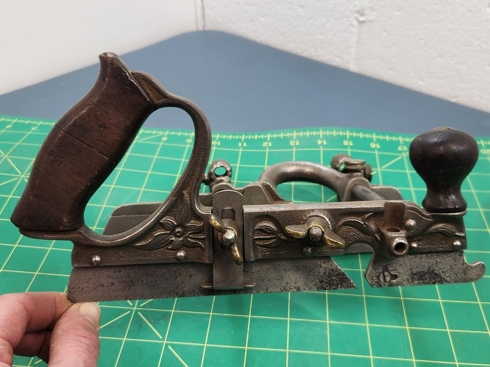 Antique Stanley No. 45 Combination Wood Plane Type 4 Missing Some Parts ...