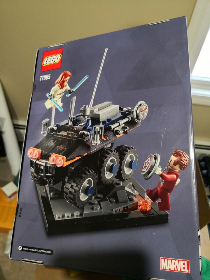 Nib lego Marvel Avengers Black Widow Taskmaster's Ambush 77905 SDCC ...