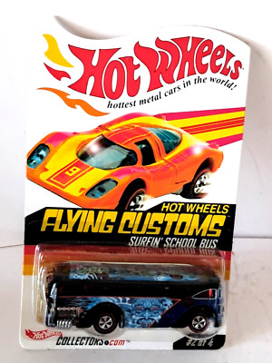 Hot Wheels Flying Customs Surfin' School Bus Redline Collectors.com ...