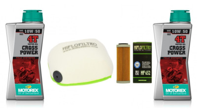 KTM Service Kit Oil + Filters Motorex 10w50 KTM EXC-F500 2017 - 2023 ...