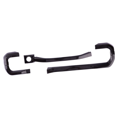 Carbon Fiber Color Center Console Dash Strip Trim Fit for Ford F150 ...