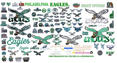 Philadelphia-Eagles🏈Patches Logo Iron,Sew on(Select options) Thai by ...