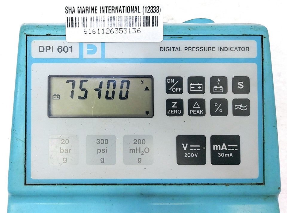 Druck DPI601 Digital Pressure Indicator | eBay