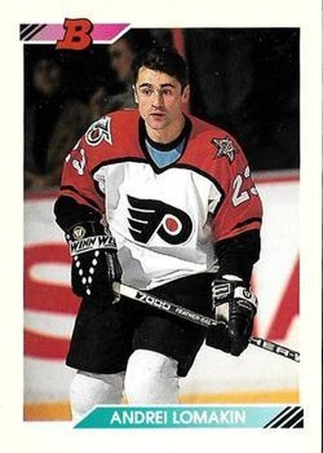#286 Andrei Lomakin - Philadelphia Flyers - 1992-93 Bowman Hockey | eBay