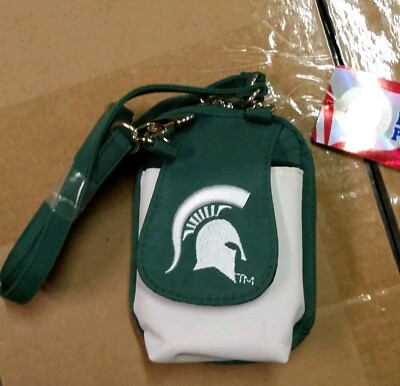 Michigan State Spartans Purse Plus Touch Phone ID Wallet Charm 14 Gift ...