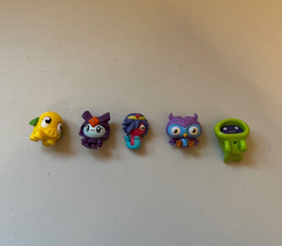 Moshi Monsters Moshlings figures lot bundle of 5 Assorted Figures ...