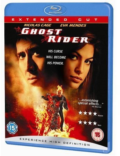 Ghost Rider (Extended Cut) (Blu-ray) Nicolas Cage Eva Mendes Wes ...