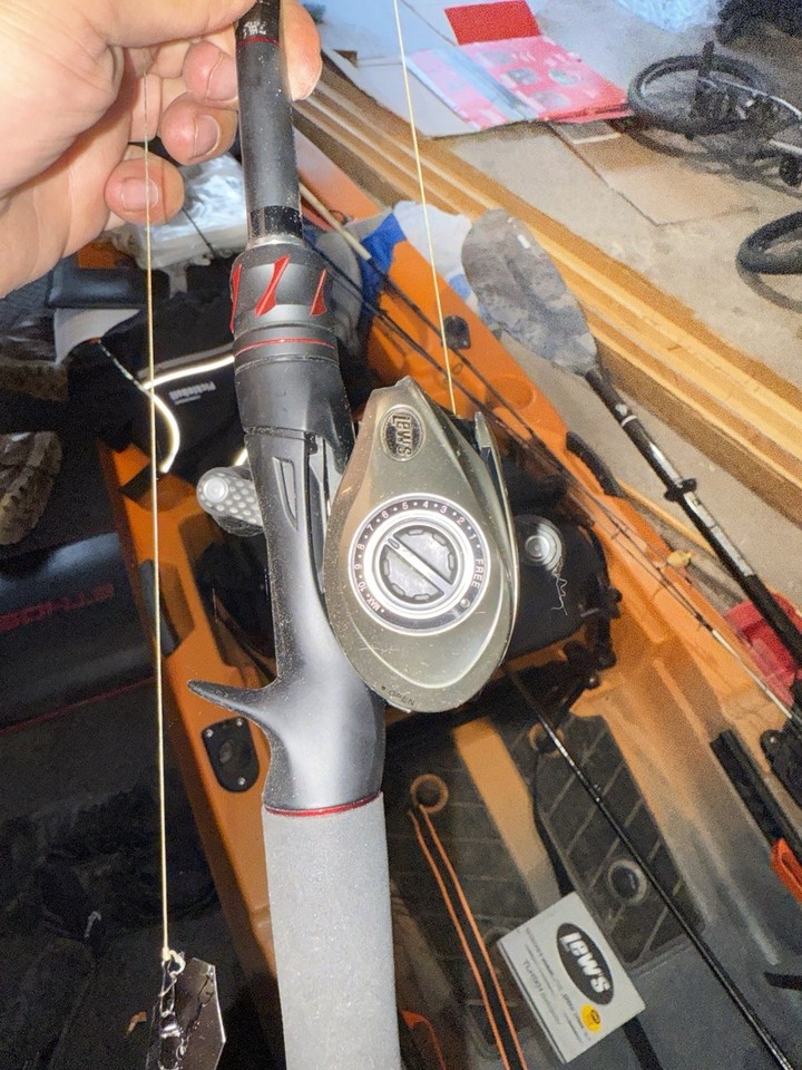 Team Lew’s HyperMag Titanium Baitcasting Reel Model TLH1XH Right Handed ...