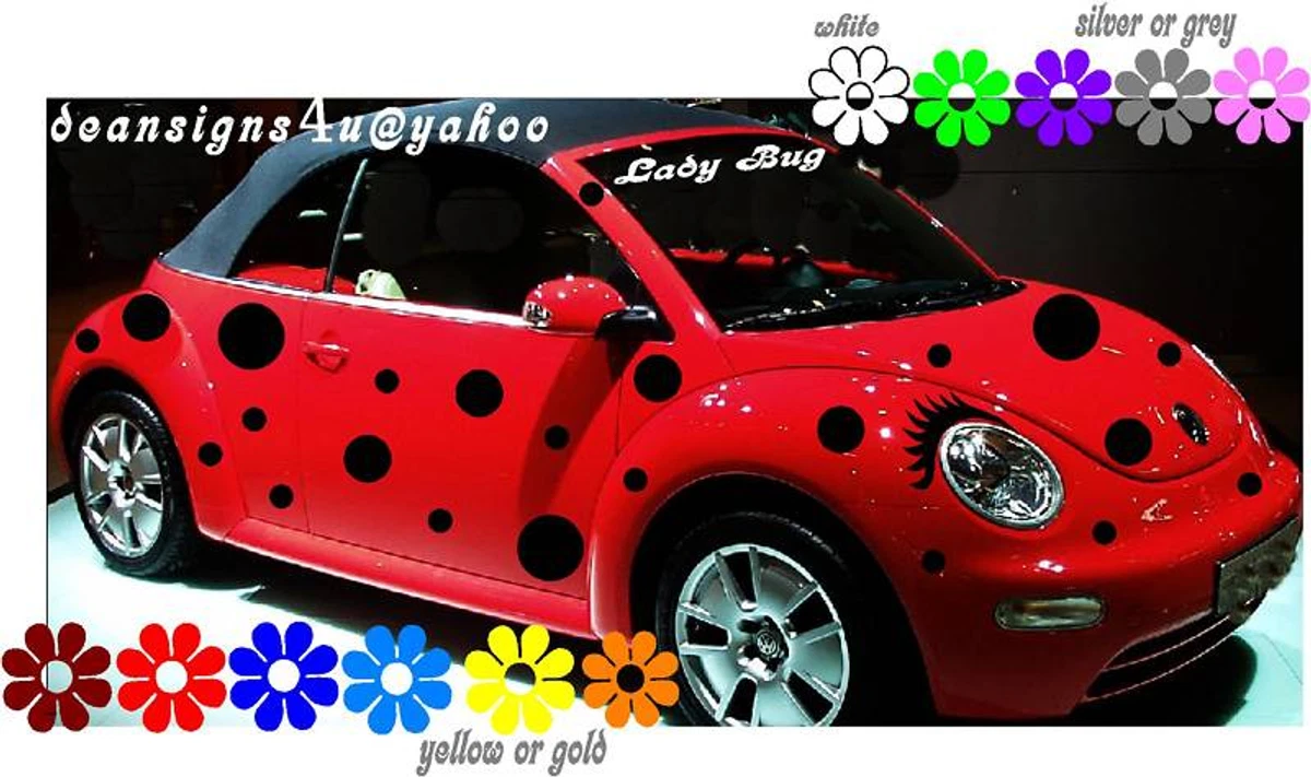 Volkswagen Beetle Bug Eyelashes Eye Shadow