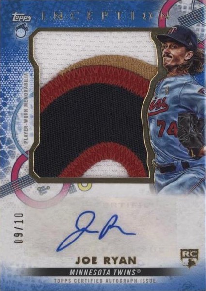 2022 Topps Inception - Inception Autograph Jumbo Patch Blue #IAJP-JR ...