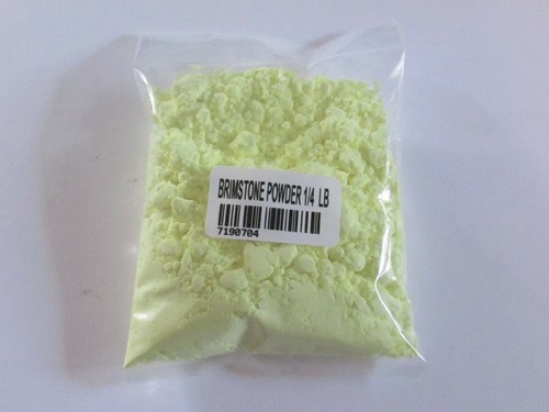 Brimstone Ritual Powder Pure 4 oz / Polvo de Azufre Puro 1/4 de Libra ...