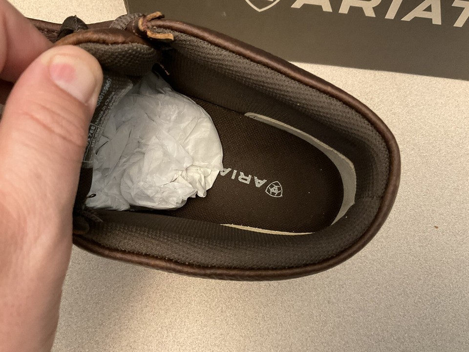 New! Mens Ariat Spitfire Deepest Clay Casual Moccasin Boots. Size 7EE ...