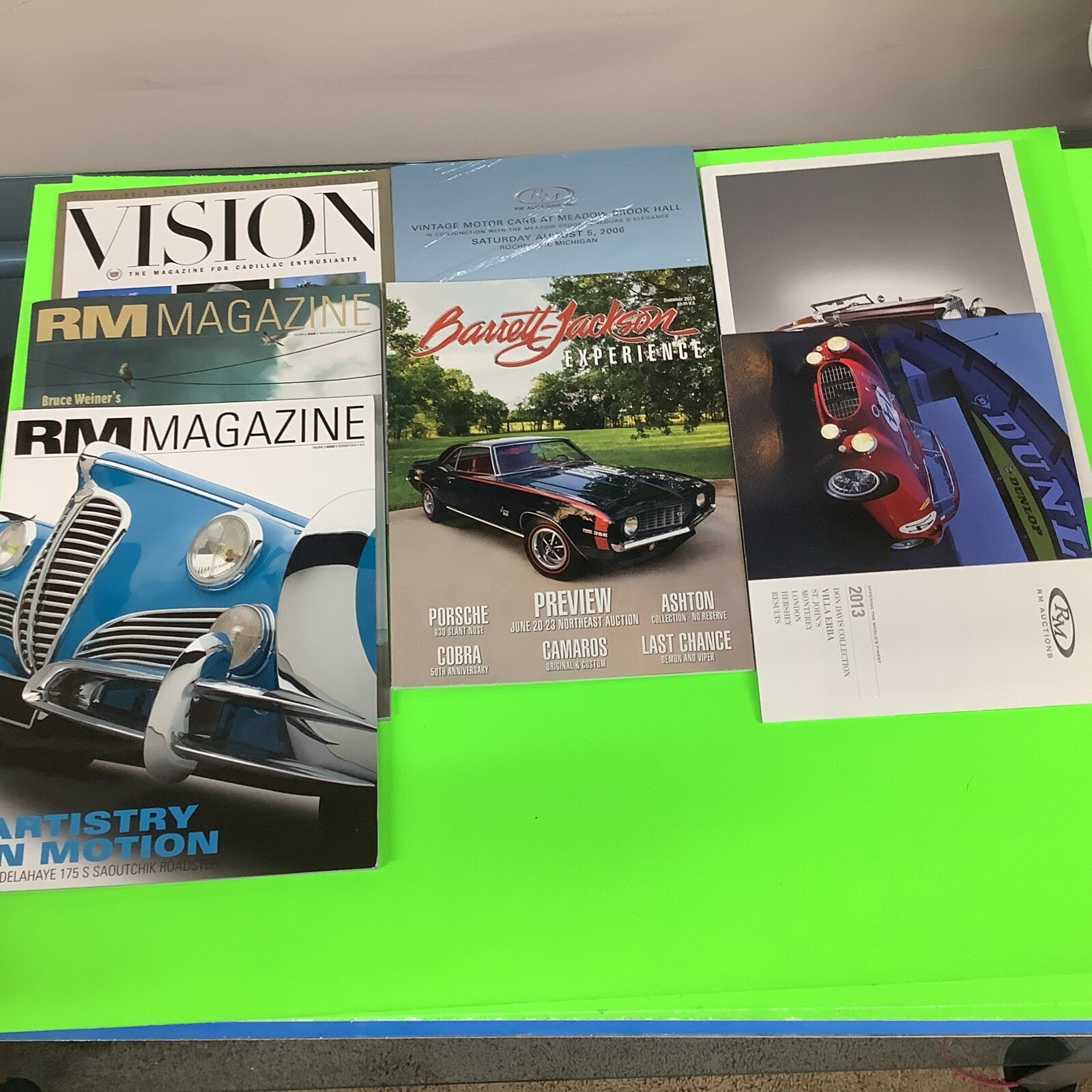 Rm Auctions Catalogs Deluxe Book With Dust Cover Classic Cars Rm Magazine | eBay