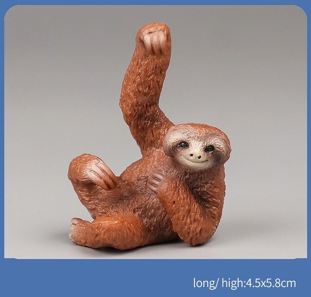 Sloth Animal Toy PVC Action Figure Doll Kids Toys Party Gifts | eBay