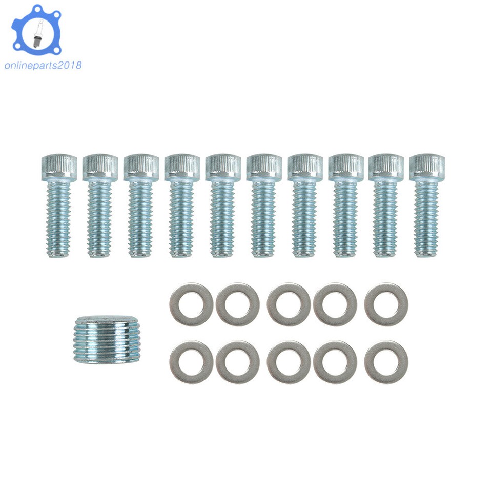 Differential Cover 10 Bolt Kit Polished Aluminum For Chevy GM Ford ...