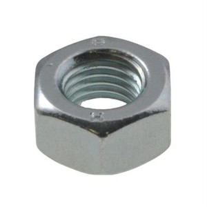 Hex Standard Nut M8 (8mm) x 1.00mm Pitch Metric Fine Class 8 Zinc ...