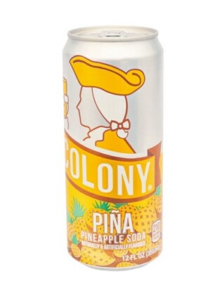 Pineapple Piña Soda Old Colony Puerto Rico Refresco Soft Drink Beverage ...