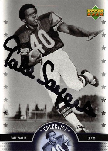Gale Sayers autographed Football Card 2005 Upper Deck Legends #99 ...
