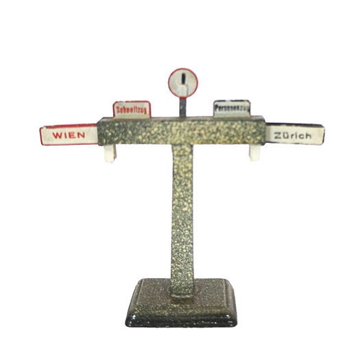 AC4551: Vintage Gauge 0/1 Marklin Train Direction Indicator / Stand ...