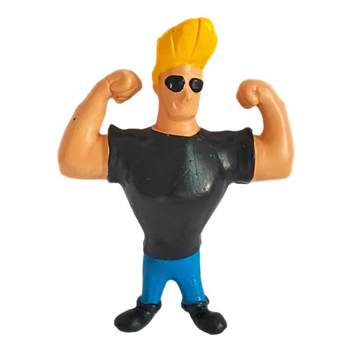 Johnny Bravo Flexing Figure 5” Cartoon Network Bootleg Mexico Figure ...