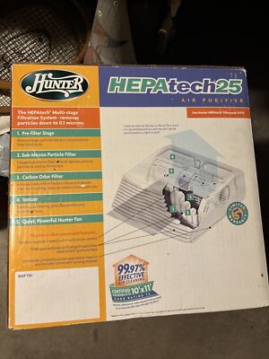 Hunter HEPAtech25 Air Purifier 30025 | eBay