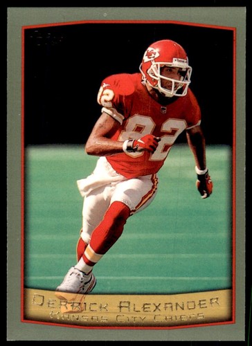 1999 TOPPS DERRICK ALEXANDER KANSAS CITY CHIEFS #138 | eBay