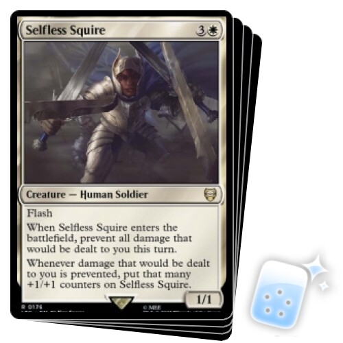 Selfless Squire X4 MTG The Lord Of The Rings: Tales Of Middle-earth ...