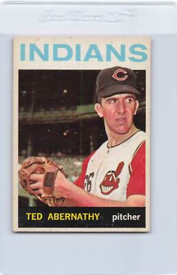 1964 Topps #64 Ted Abernathy Indians EX/MT *DA-C4624 | eBay