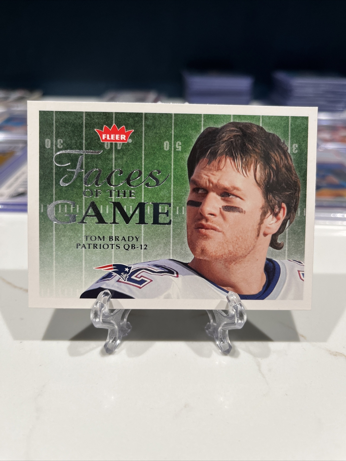 Tom Brady 2006 Fleer Faces of the Game FG-TB INVEST GOAT HOF MVP TB12 ...