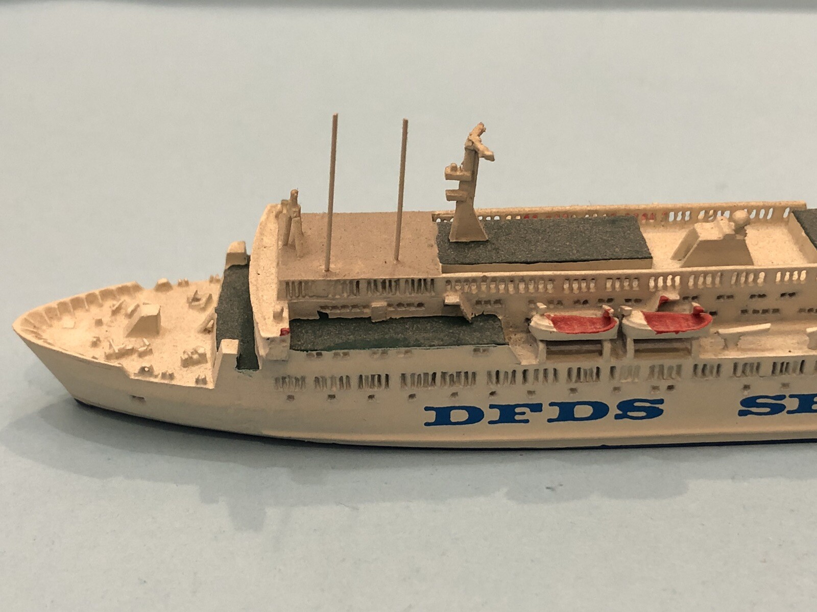 Albatros #112 Denmark Ferry Ship Dana Anglia 1978 Waterline Model ...
