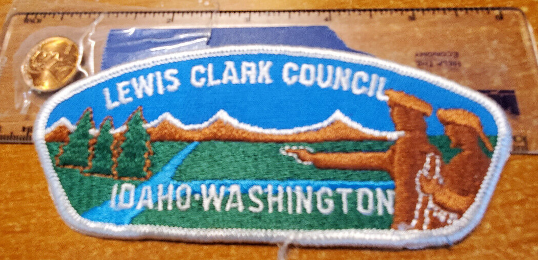 BSA Lewis Clark Council ID & WA CSP T-1, first registered issue {ww} | eBay