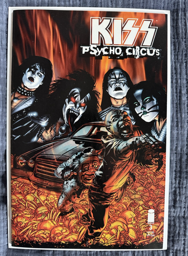 Image Comics KISS Psycho Circus #3 1997 High Grade Angel Medina (VF/NM ...